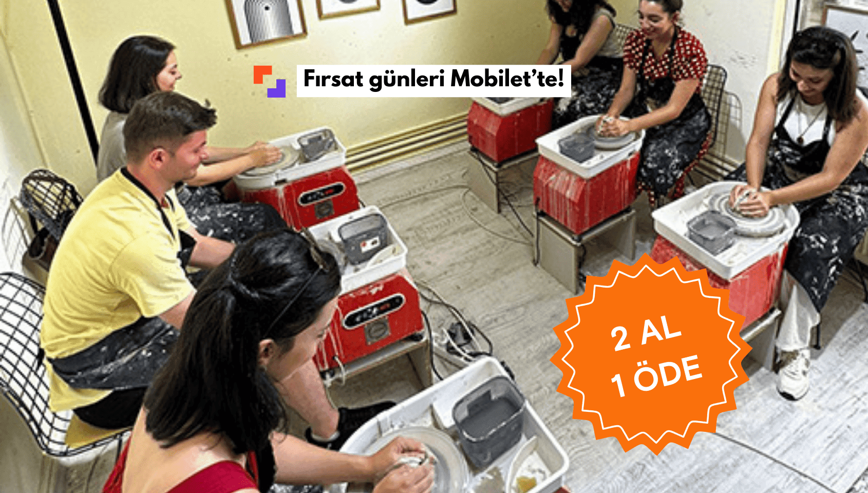 Çömlek Atölyesi - Bu Eğitim kaçmaz diyorsan Mobilet’te yerin hazır!