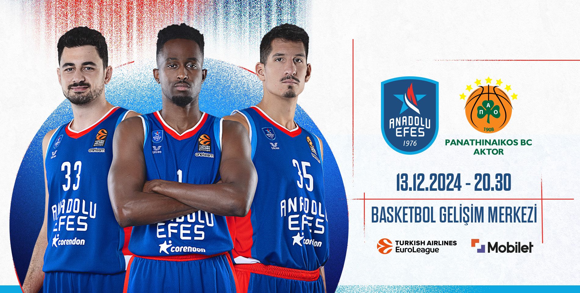 Anadolu Efes - Panathinaikos - Bu Spor kaçmaz diyorsan Mobilet’te yerin ...
