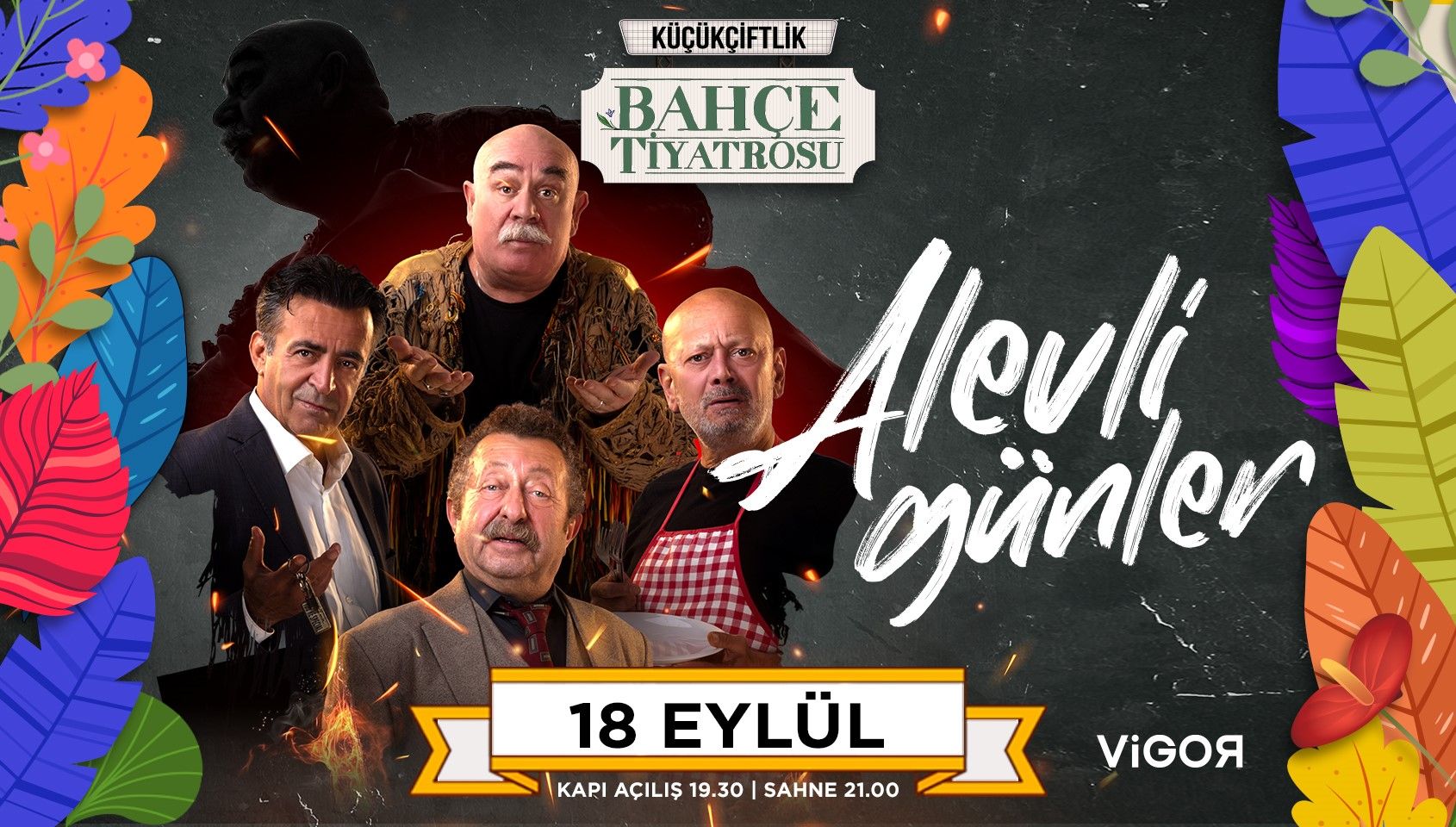 Alevli Günler - Bu Tiyatro kaçmaz diyorsan Mobilet’te yerin hazır!