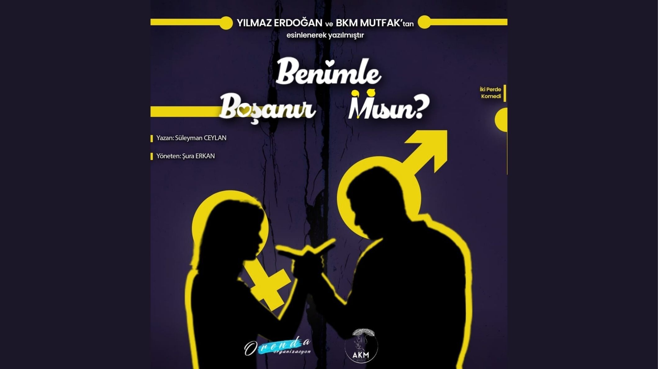 Benimle Boşanır Mısın? - Bu Tiyatro kaçmaz diyorsan Mobilet’te yerin hazır!